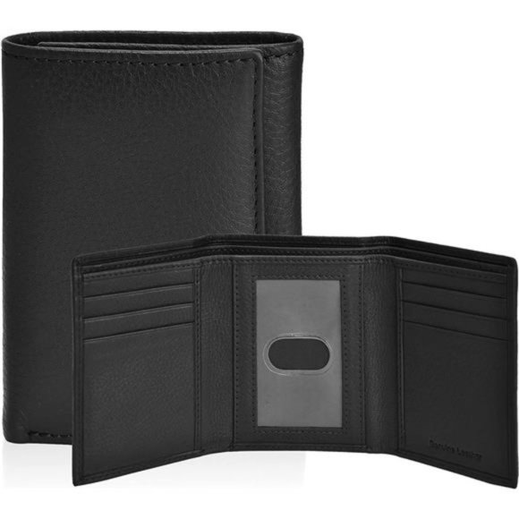 Bags | Slim Rfid Wallets For Men High Black | Poshmark